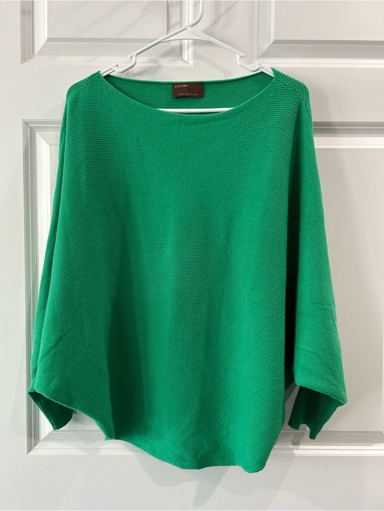 Kerisma | Sweaters | Kerisma Dolman Sweater Kelly Green Ribbed Knit ...